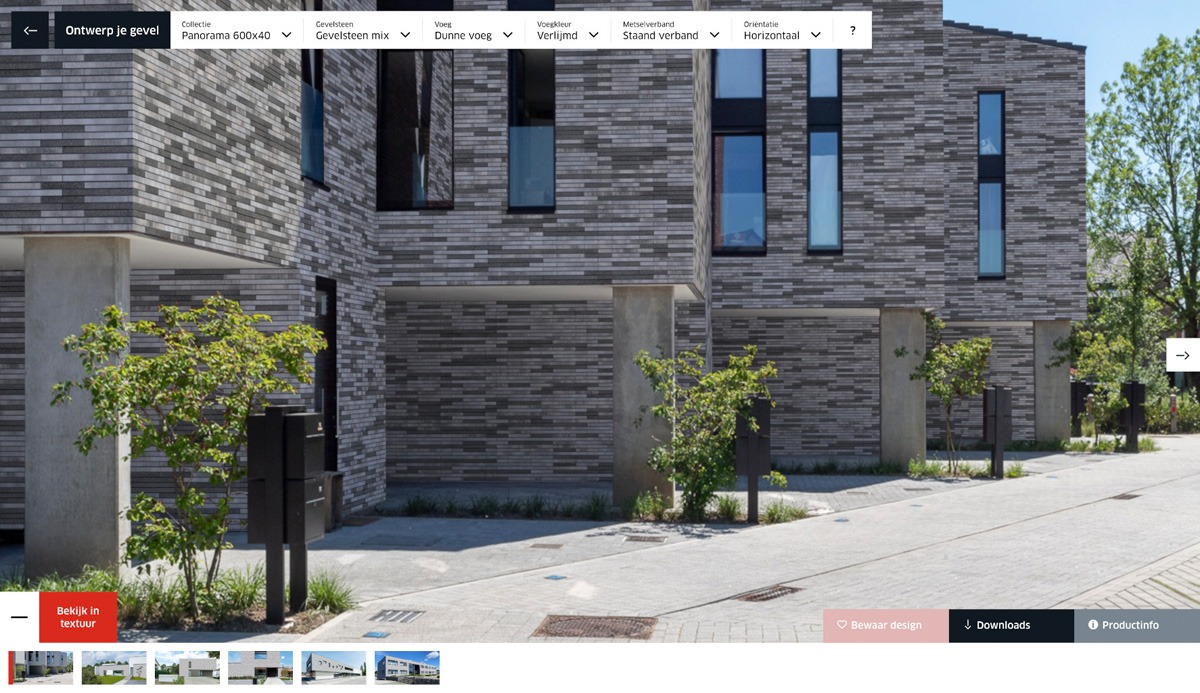 Texturengenerator Ebema_Stone&Style Building - Belgian Construction Awards